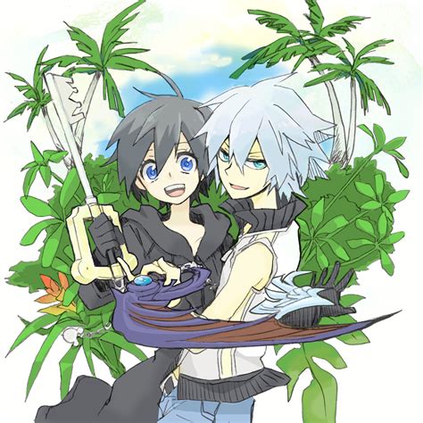 Xion And Riku Kingdom Hearts And More Drawn By Mendesendofworld Danbooru