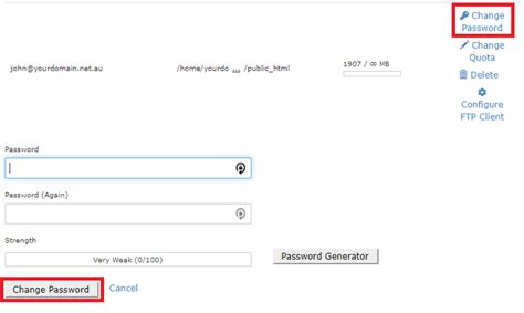crucial how to find the ftp username and password