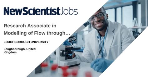 research associate in modelling of flow through porous structures job