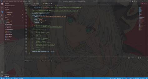 VSCode启动时图片透明度丢失 Issue shalldie vscode background GitHub