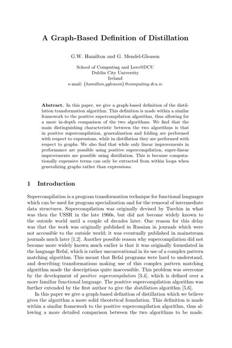 [pdf] A Graph Based Definition Of Distillation G W Hamilton And G Pdf Document 326865