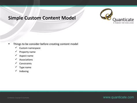 Alfresco Content Model Ppt