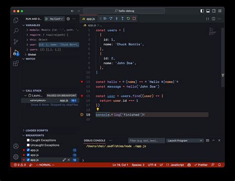 วิธีการใช้ Vs Code ในการ Debug โค๊ด Javascript