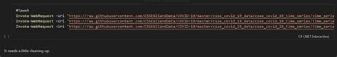 Net Interactive Jupyter Extension Current Experience · Issue 999