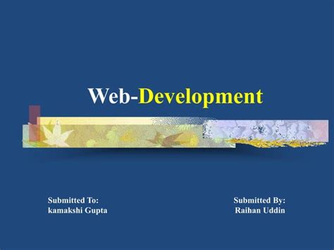 web development ppt 1 pptx