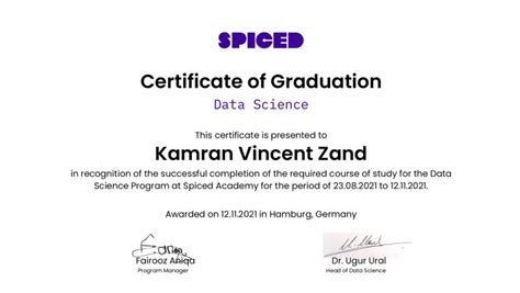 Dr Kamran Vincent Zand On Linkedin I Am Very Proud To Have Completed