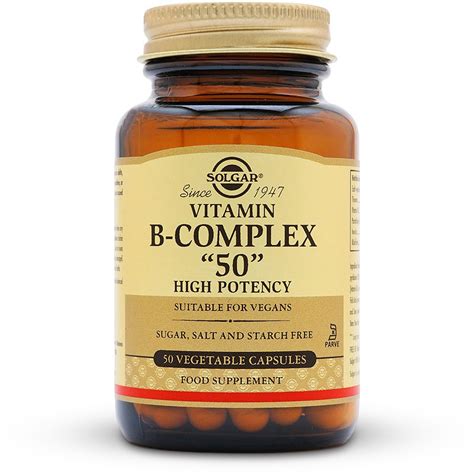 Solgar Vitamin B Complex 50