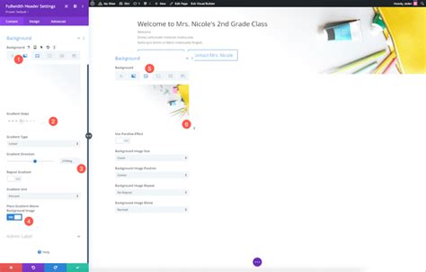 How To Style Your Fullwidth Header Modules Background