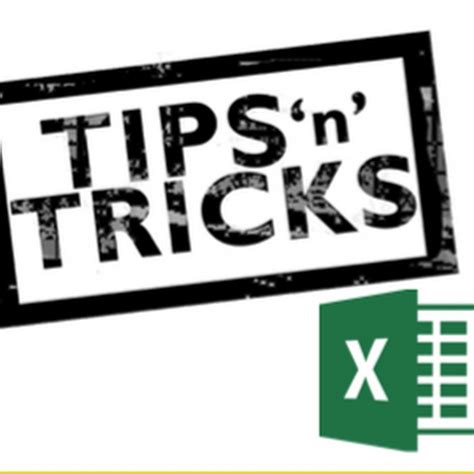 excel tips and tricks youtube
