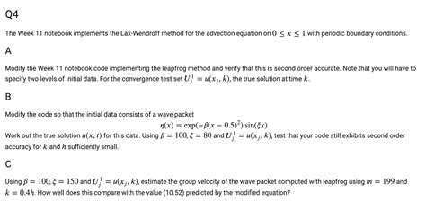 Solved Modify The Week 11 Notebook Code Implementing The