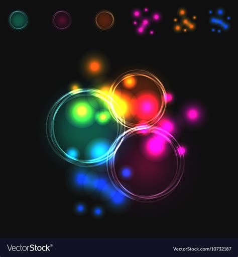 Abstract Blurred Colorful Intersecting Royalty Free Vector