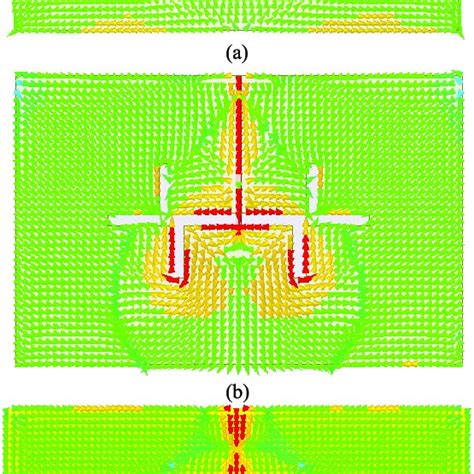 Simulated Current Distributions Of The Proposed Antenna For A Download Scientific Diagram
