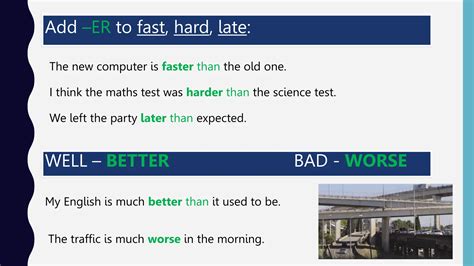 Comparative And Superlative Adverbs Pptx