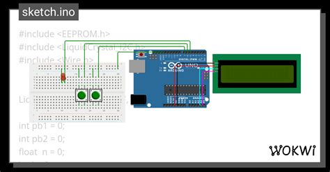 Wokwi Online ESP STM Arduino Simulator