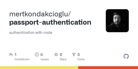 Github Mertkondakcioglupassport Authentication Authentication With Node