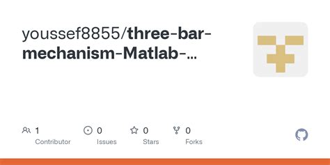 GitHub Youssef8855 Three Bar Mechanism Matlab Simulation