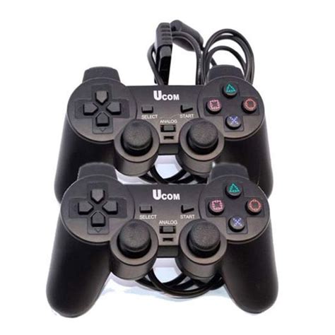 Ucom Manette Duo Câble Usb Jouer à 2 Pc Game Contrôler Joystick Dualshok Joypad à Prix Pas