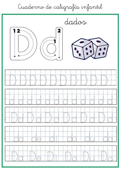 Nuevo Cuaderno De Caligrafía Para Infantil Mejoramos La Letra De Los Mas Peques Trazos De