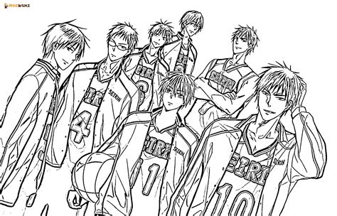 Dibujos De Kuroko No Basket Para Colorear Porn Sex Picture