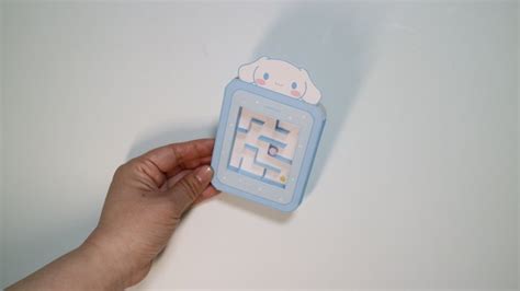 시나모롤 미로 게임 종이로 만들기 무료도안 네이버 블로그
