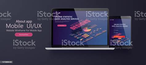 웹사이트 템플릿 방문 페이지 아이소메트릭 개념 분석 데이터 컬렉션입니다 편집 하 고 사용자 정의 하기 쉬운 반응 0명에 대한 스톡 벡터 아트 및 기타 이미지 Istock