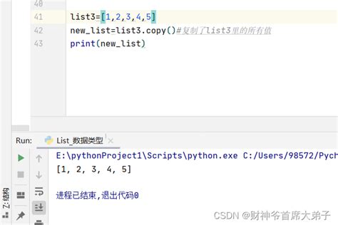 python基础（list） csdn博客