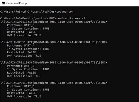 uart test tool how to connect to the serial ports windows iot fands