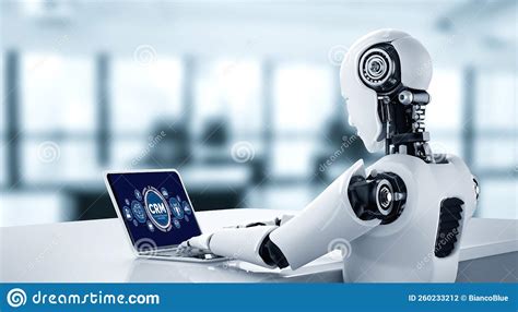 Customer Relationship Management System On Modish Computer For Crm