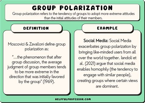 10 Group Polarization Examples 2025