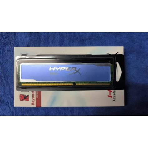 Kingston Hyperx Blu Ddr3 8g Bus 1600 ของมือสอง สภาพใหม่มาก Khx1600c10d3b1 8g Shopee Thailand