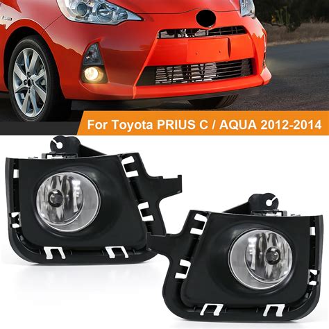 Car Fog Lamp For Toyota Prius C Aqua 2012 2013 2014 Halogen Bulb Front
