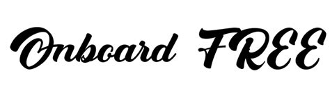 Onboard Free Font