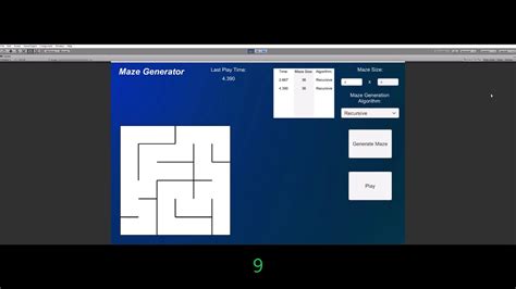 Aqa A Level Computer Science Nea Testing Maze Generation Game Youtube