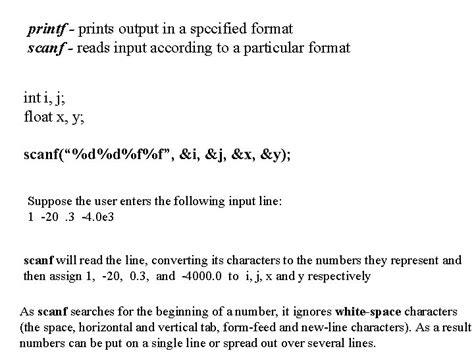 Chapter 3 Printf To Print Integers And Floatingpoint