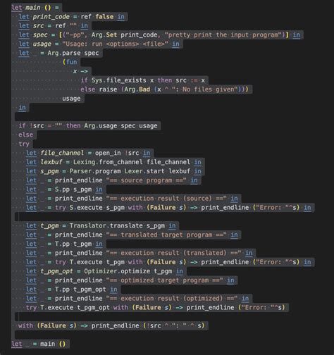 Solved Help Asapthe Goal Is To Implement Translatorml