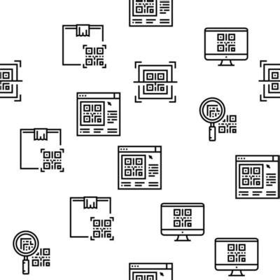 Qr Code Pattern Vector Art Icons And Graphics For Free Download