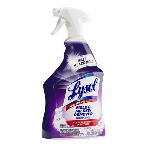 Lysol Rac78915 32 Oz Mold And Mildew Remover With Bleach 12case