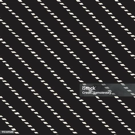 손으로 그린된 라인 완벽 한 패턴입니다 추상적인 기하학적 기와 배경입니다 Freehand 흑백 텍스처입니다 0명에 대한 스톡 벡터 아트 및 기타 이미지 Istock