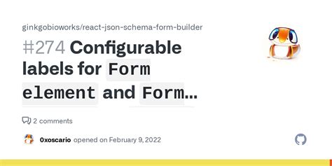 Configurable Labels For `form Element` And `form Section` On `create