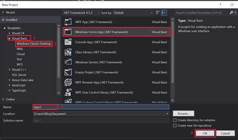 MEMBUAT PROJECT DI VISUAL BASIC NET Panduan Pemrograman Visual Basic