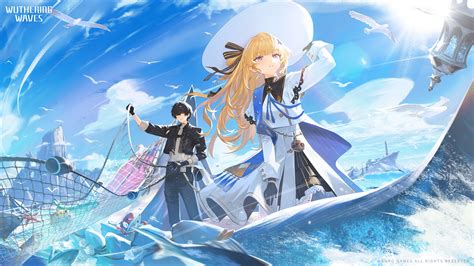 Rover Male Rover And Phoebe Wuthering Waves Danbooru