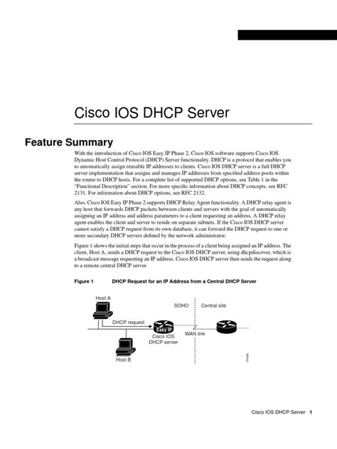 3600 Cisco Ios Dhcp Server Download Free Pdf Ip Address Internet Standards