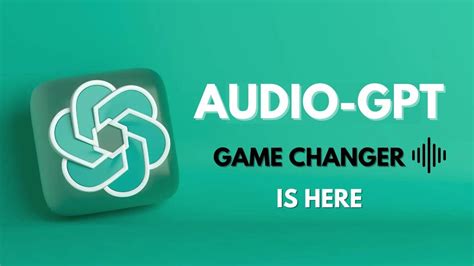 AudioGPT A New Era In Text To Speech And Audio Processing Planet Ai YouTube