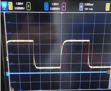 Txs0108e Output Have Spike On Txs0108e Logic Forum Logic Ti E2e