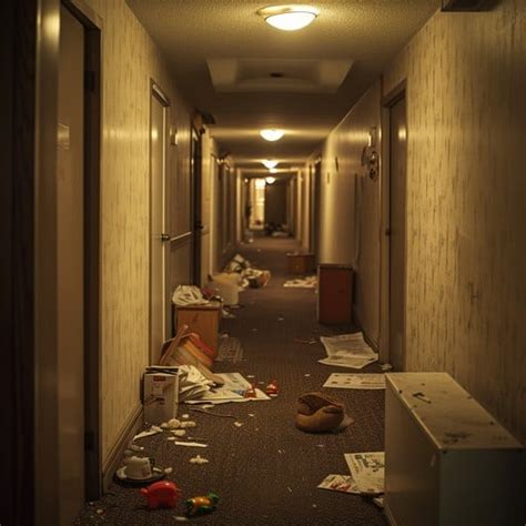 Free Messy Hallway Chaos Image Hallway Messy Trash Download At