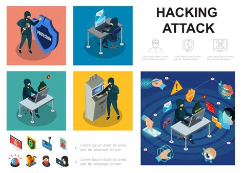Cyber Crime Infographic Vector Images Over 1400