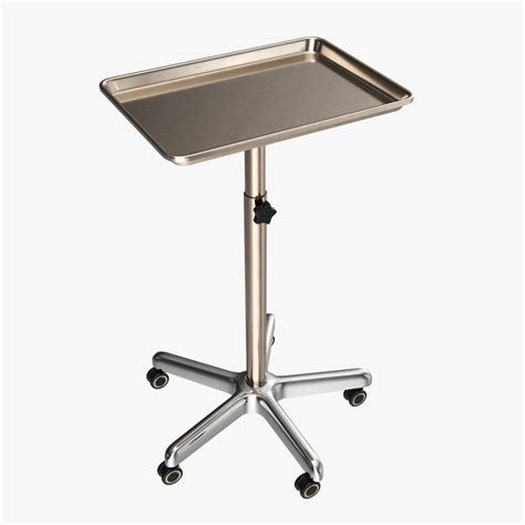 Mobile Doctor Tattoo Instrument Procedure Tray 3d Model Download Shelving On