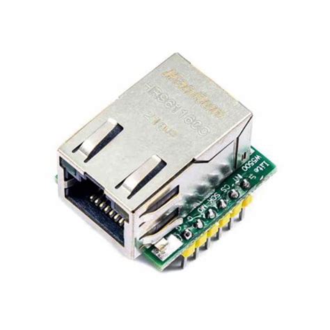 ماژول شبکه اترنت w5500 دارای ارتباط spi به lan پروتکل tcp ip سازگار