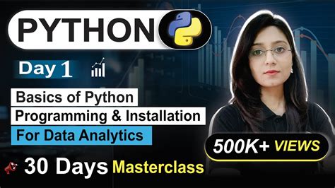 Python For Data Analyst Day 01 30 Days Free Course Beginners To Advance Python With