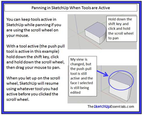 Basics Of The Navigation And View Tools In Sketchup The Sketchup